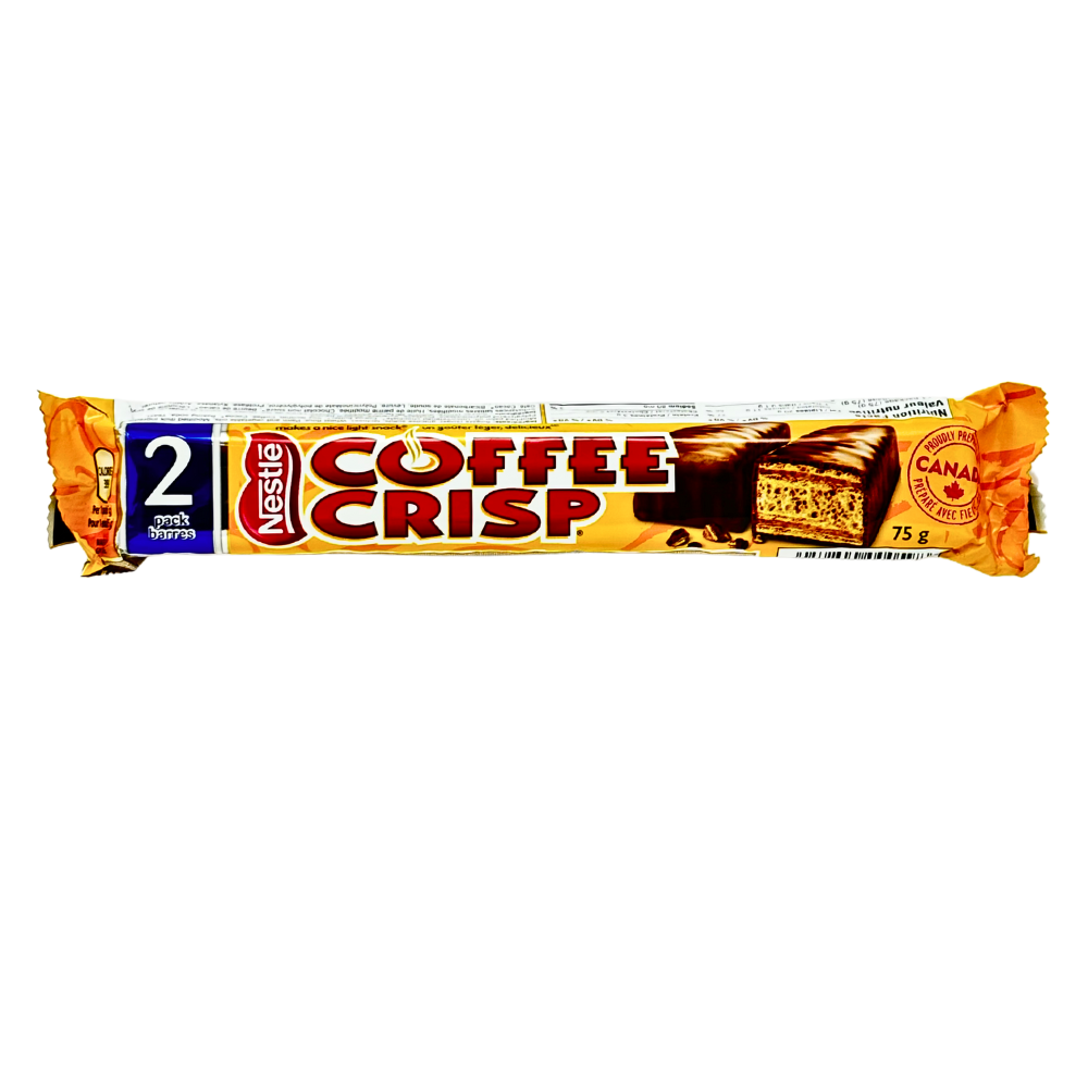 Coffee Crisp - 75g (2 bar) | Candy Funhouse – Candy Funhouse US