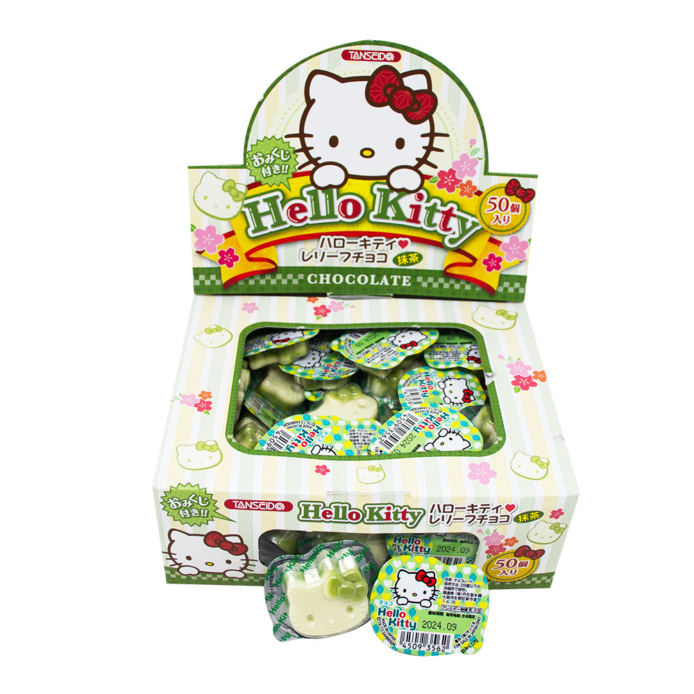 Tanseido Hello Kitty Matcha Chocolate | Candy Funhouse – Candy Funhouse US