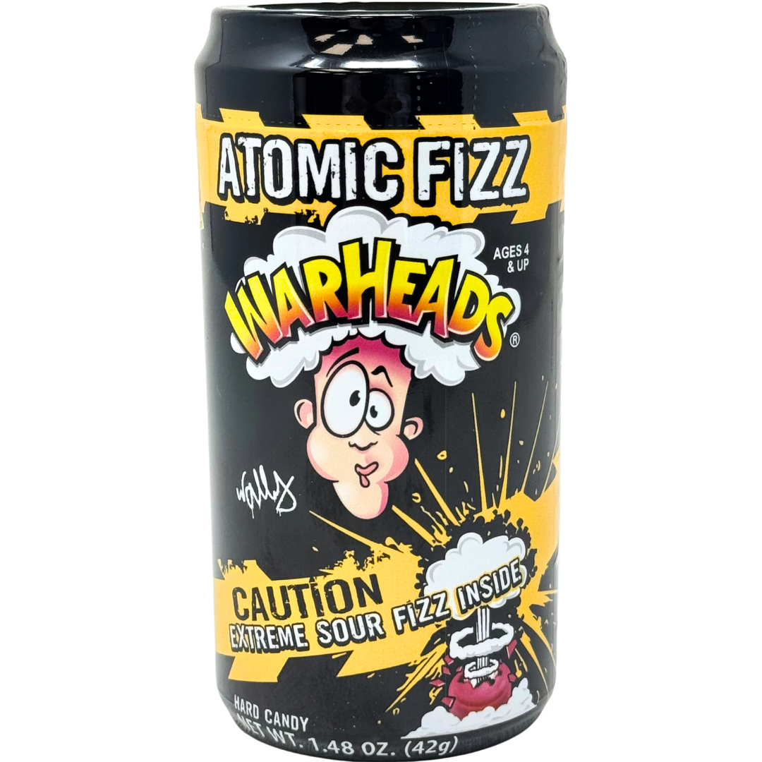 Warheads Atomic Fizz in Canister - 1.48oz | Candy Funhouse US