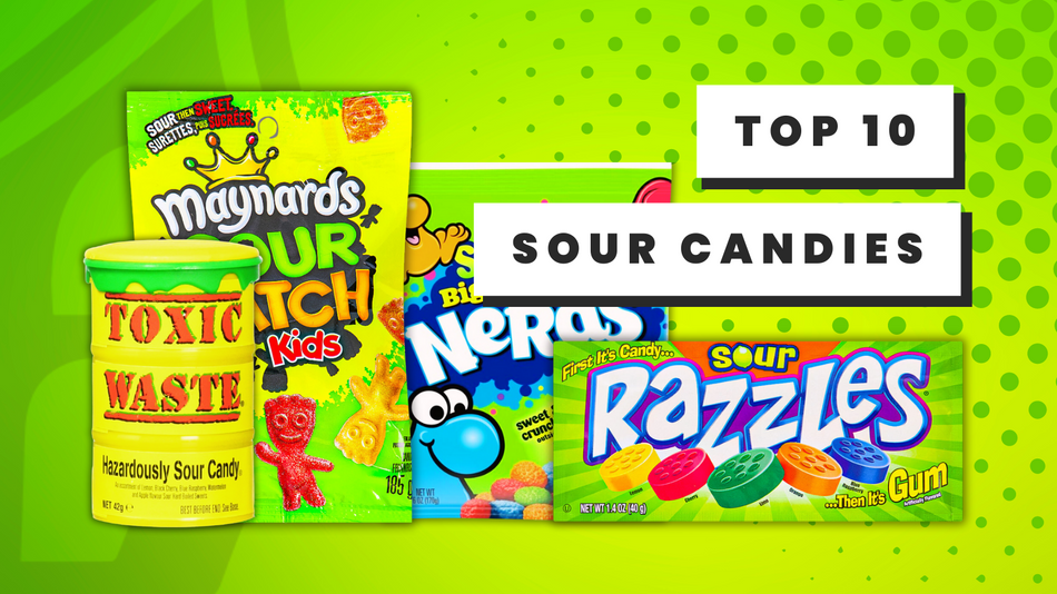 Pucker Up for the Top 10 Sour Candies | Candy Funhouse – Candy Funhouse US