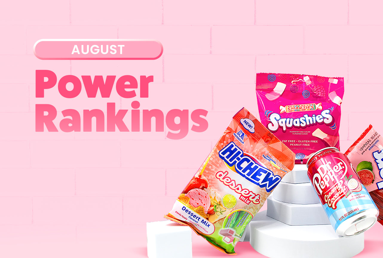 Power Rankings for August | Candy Funhouse – Candy Funhouse US