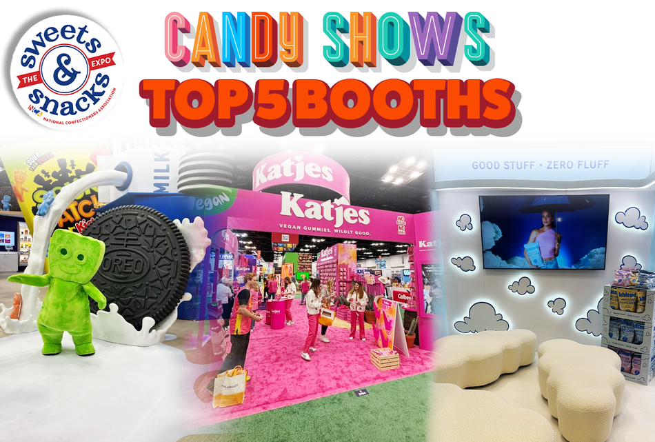 Top 5 Booths from the Sweets and Snacks Expo 2025 | Candy Funhouse – Candy Funhouse US