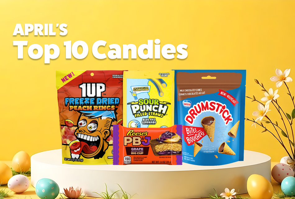 Top 10 Candies of the Month – April. | Candy Funhouse – Candy Funhouse US