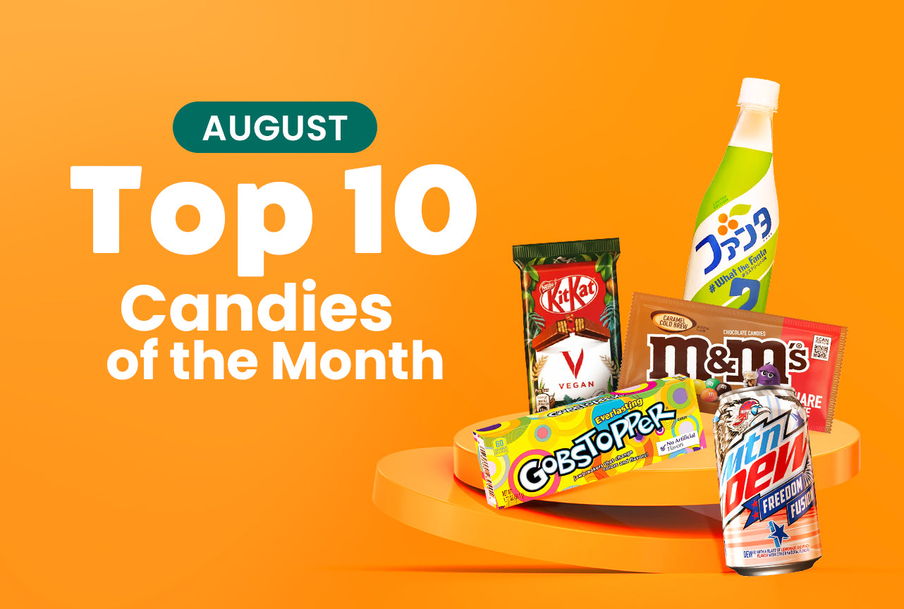 Top 10 Candies of the Month - August | Candy Funhouse – Candy Funhouse US