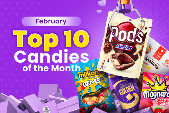 Top 10 Candies of The Month February | Candy Funhouse US
