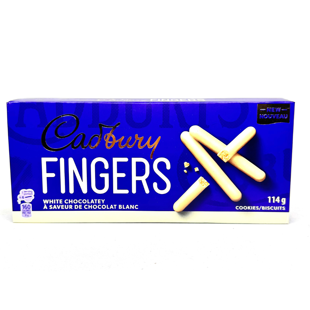 Cadbury Fingers White Chocolate - 114g | Candy Funhouse US