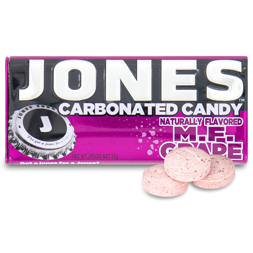 Jones Carbonated Candy - Grape | Candy Funhouse – Candy Funhouse US