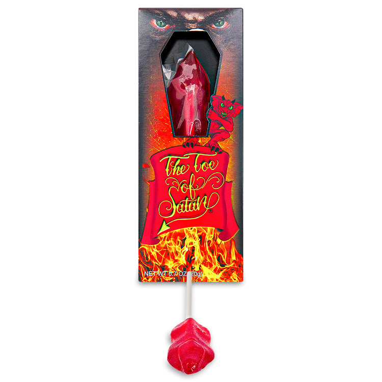 The Toe of Satan Lollipop | Candy Funhouse – Candy Funhouse US