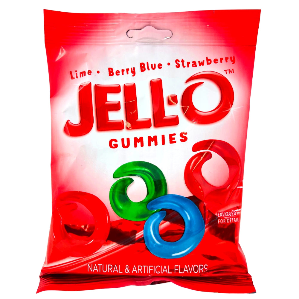 Jell-O Gummies 127g | Gummy Candy | Candy Funhouse USA