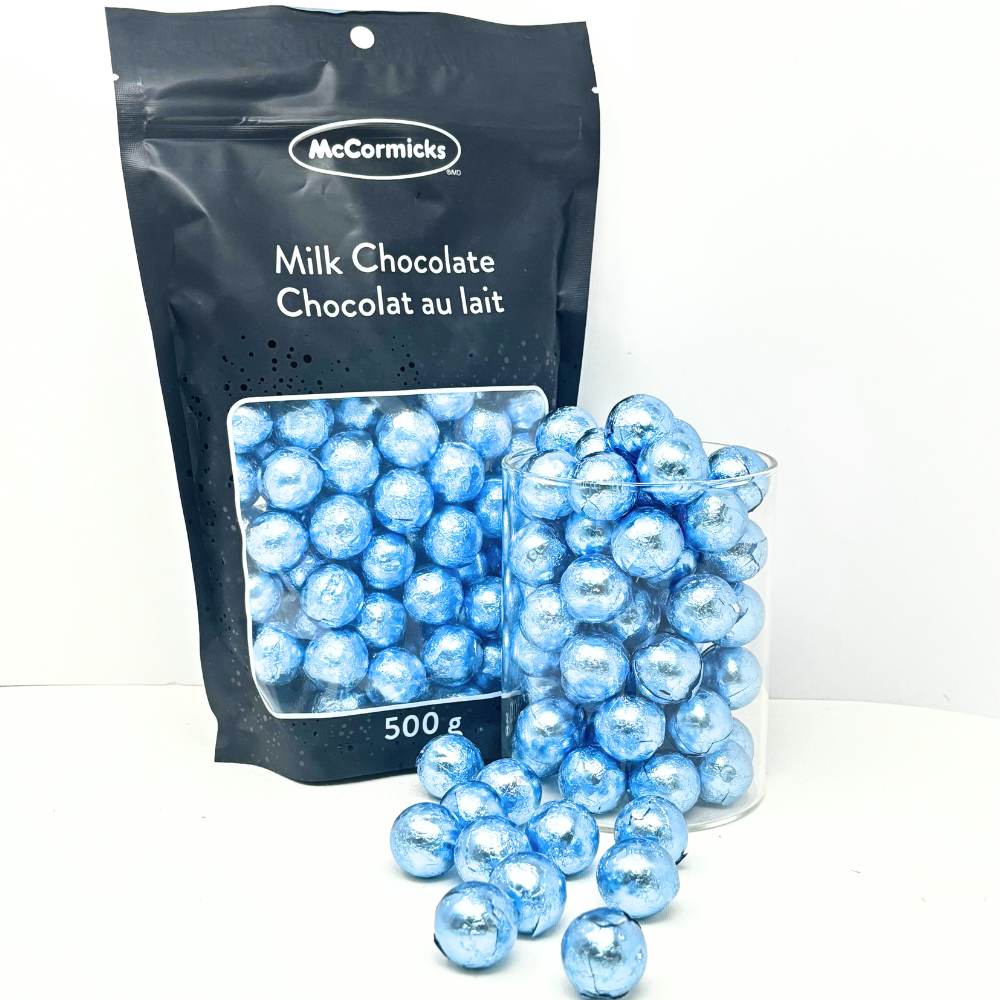 McCormicks Pastel Blue Chocolate Balls - 500g | Candy Funhouse – Candy ...