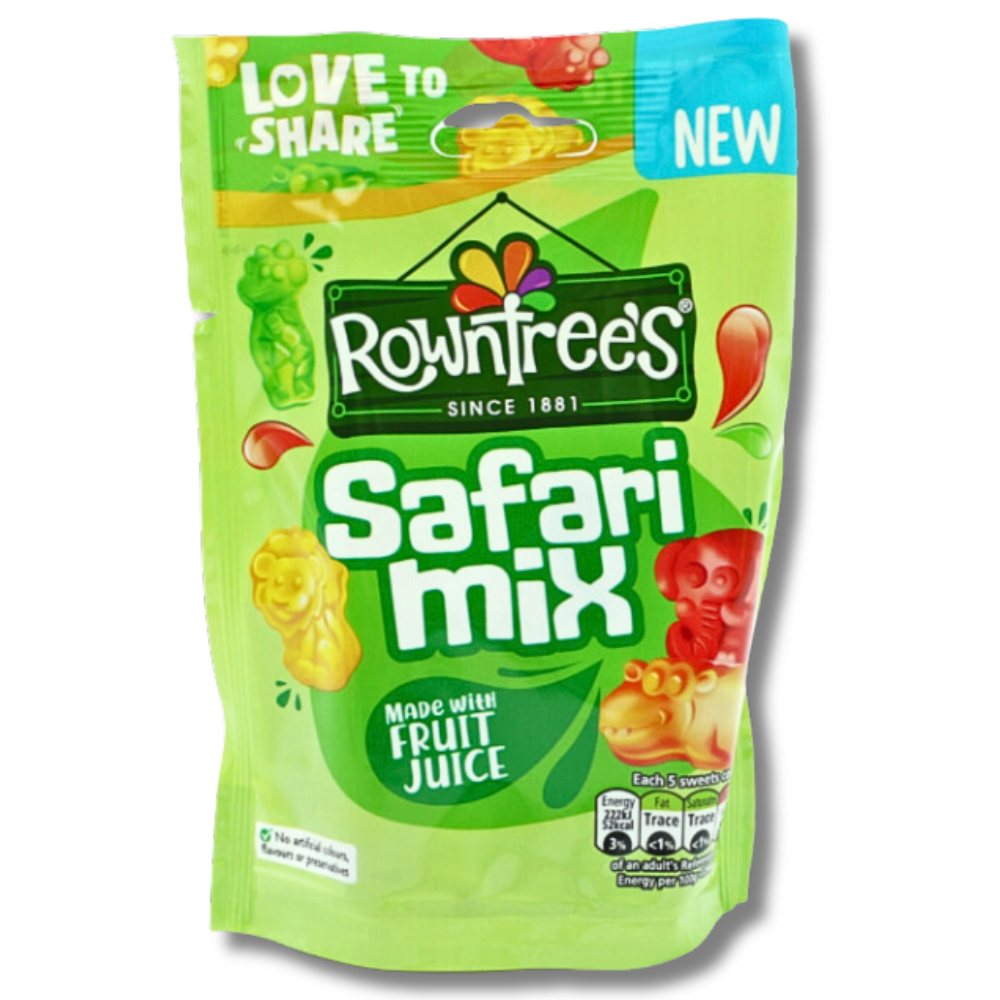 Rowntree Safari Mix (UK) - 115g | Candy Funhouse – Candy Funhouse US