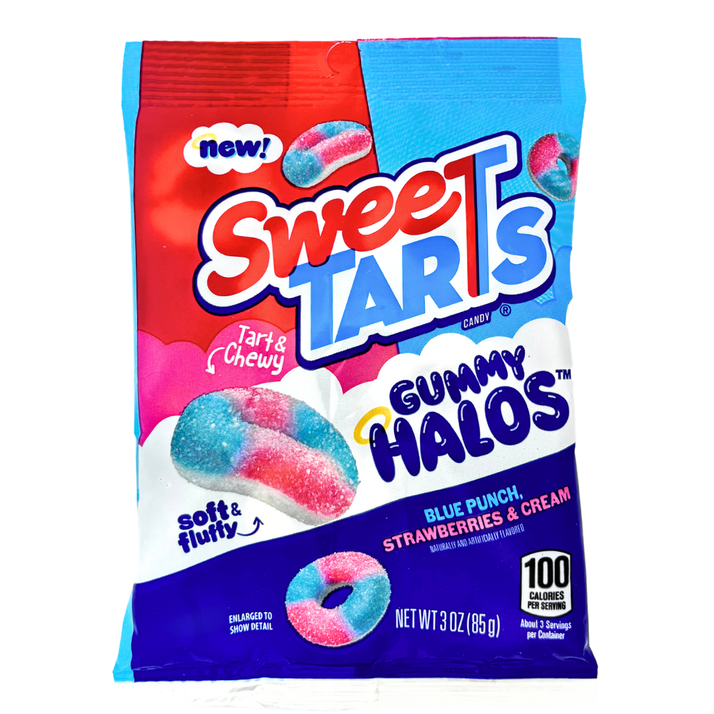 Sweetarts Gummy Halos - 3oz | Candy Funhouse – Candy Funhouse US