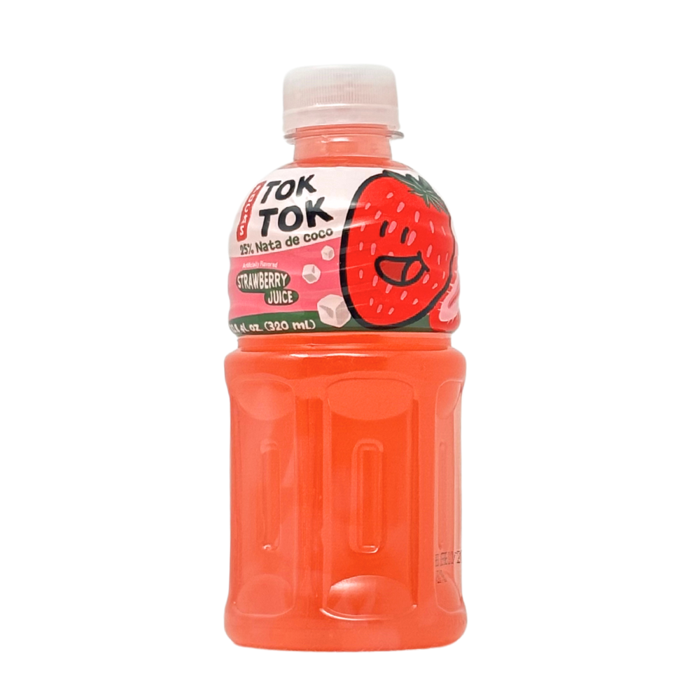 Tok Tok Strawberry Fruit Juice - 10.8oz | Candy Funhouse – Candy ...