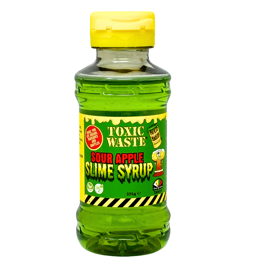 Toxic Waste Sour Apple Slime Syrup - 325g | Candy Funhouse – Candy ...