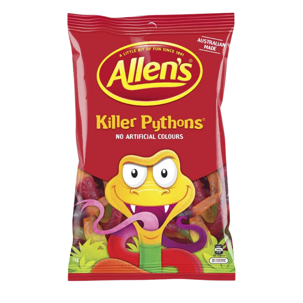 Allen's Killer Pythons (Australia) - 192g – Candy Funhouse US
