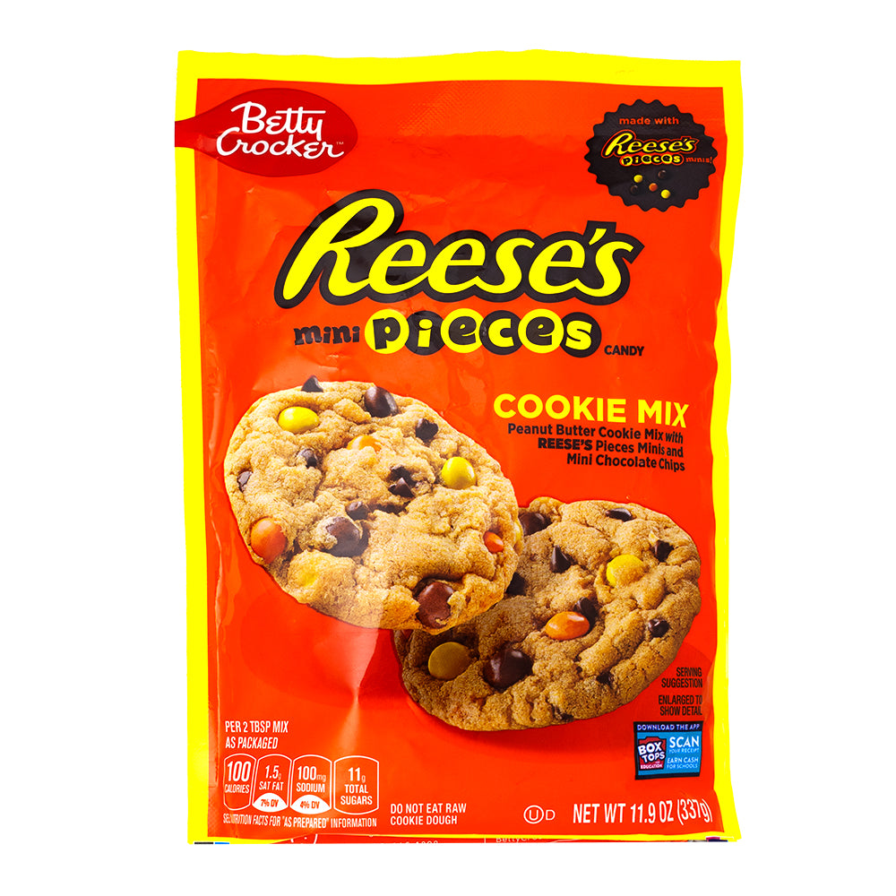 Betty Crocker Reese's Mini Pieces Cookie Mix - 337g – Candy Funhouse US