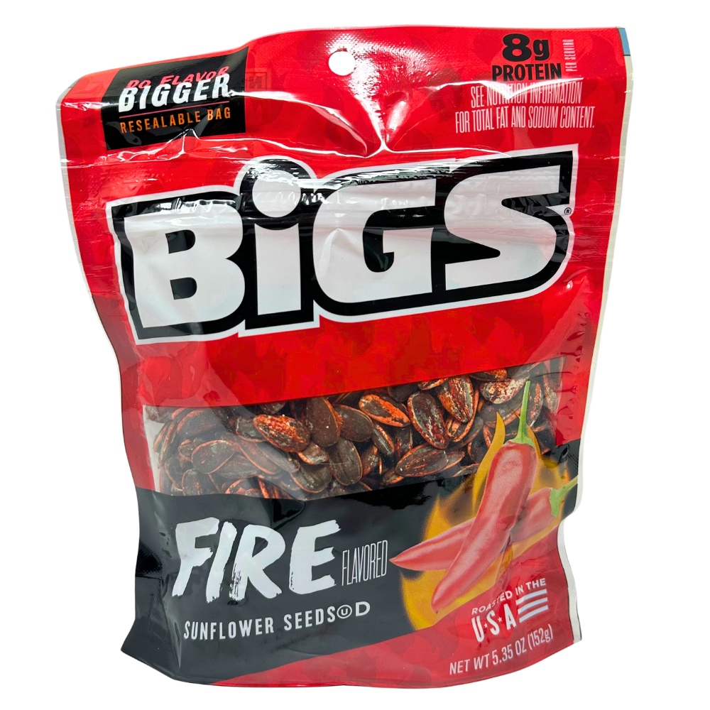 Bigs Fire Sunflower Seeds - 5.35oz | Candy Funhouse US