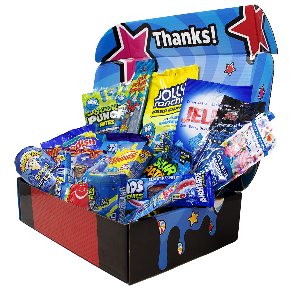 Blue Raspberry Candy Fun Box | Candy Box | Candy Funhouse – Candy ...