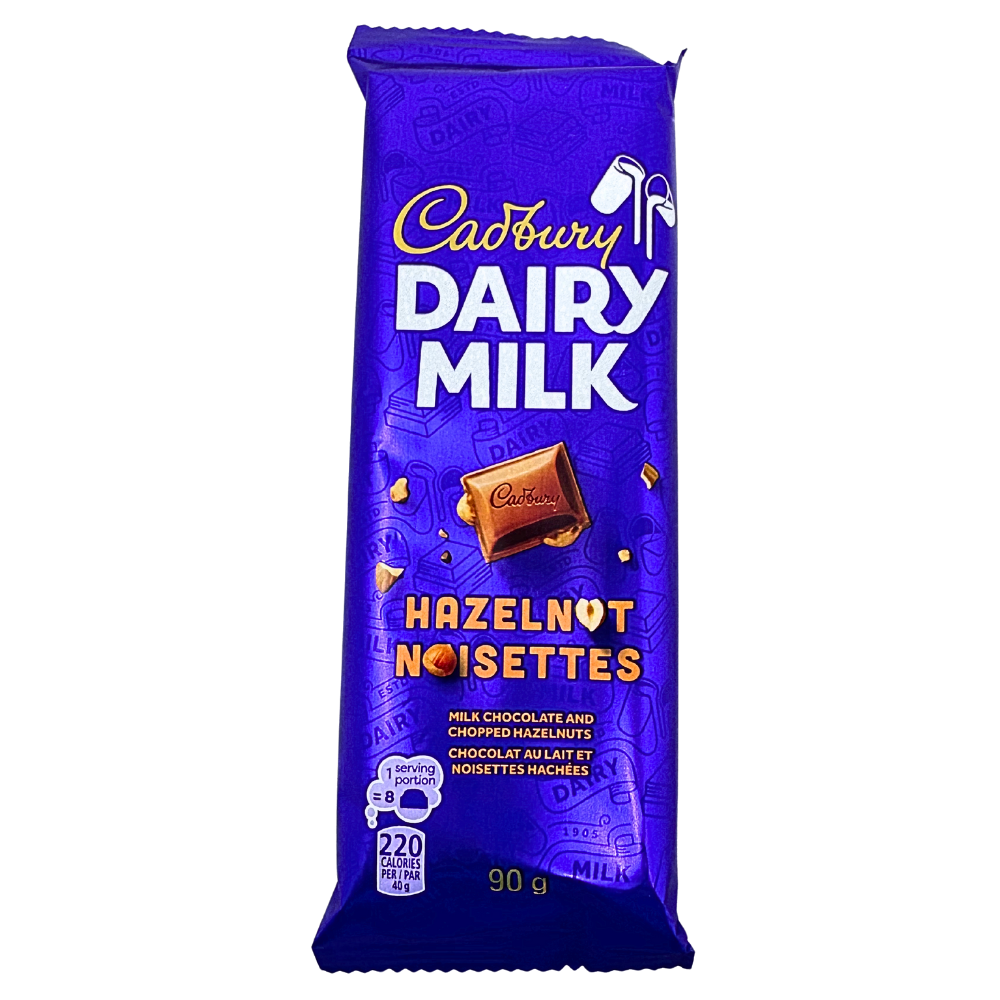 Cadbury Dairy Milk Hazelnut Bar - 90g | Candy Funhouse US