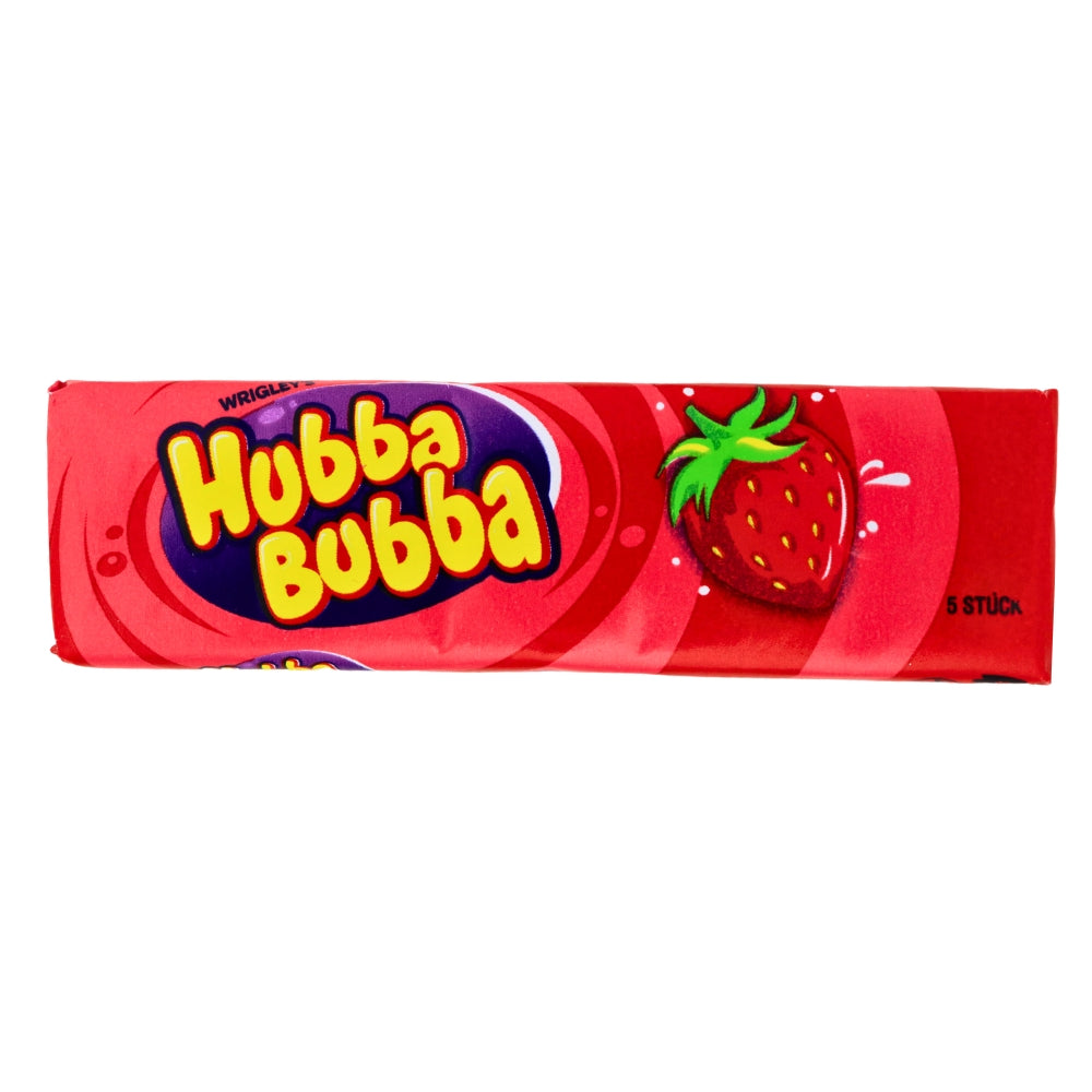 Hubba Bubba Strawberry Bubble Gum 35g | Candy Funhouse – Candy Funhouse US