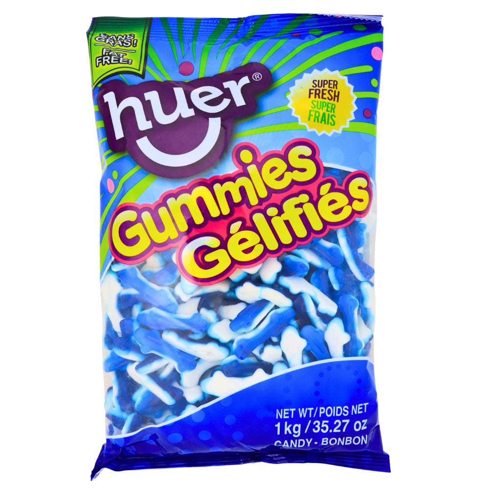 Huer Gummy Sharks - 1kg | Candy Funhouse – Candy Funhouse US