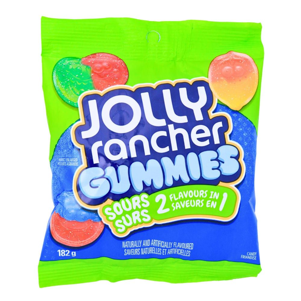 Jolly Rancher Gummies Sours 2in1 - 182g | Candy Funhouse – Candy ...