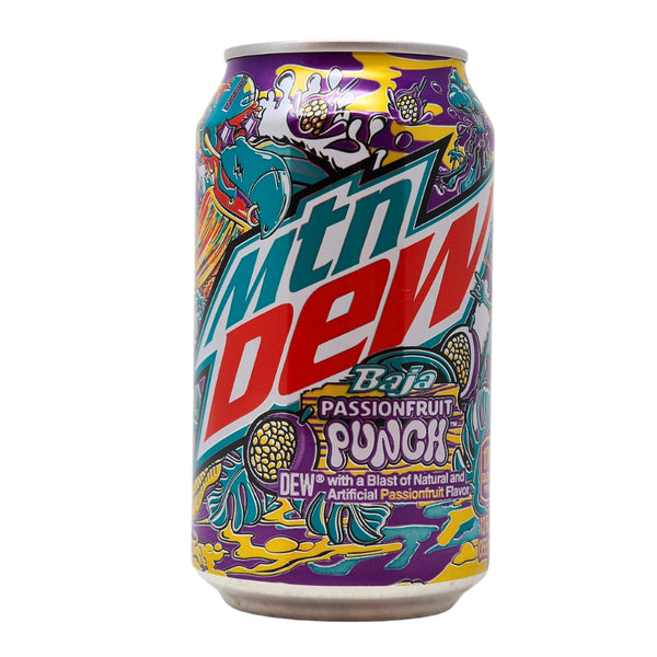 All Mountain Dew Cans