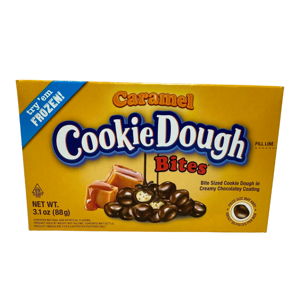 Cookie Dough Bites Caramel - 3.1oz | Candy Funhouse – Candy Funhouse US