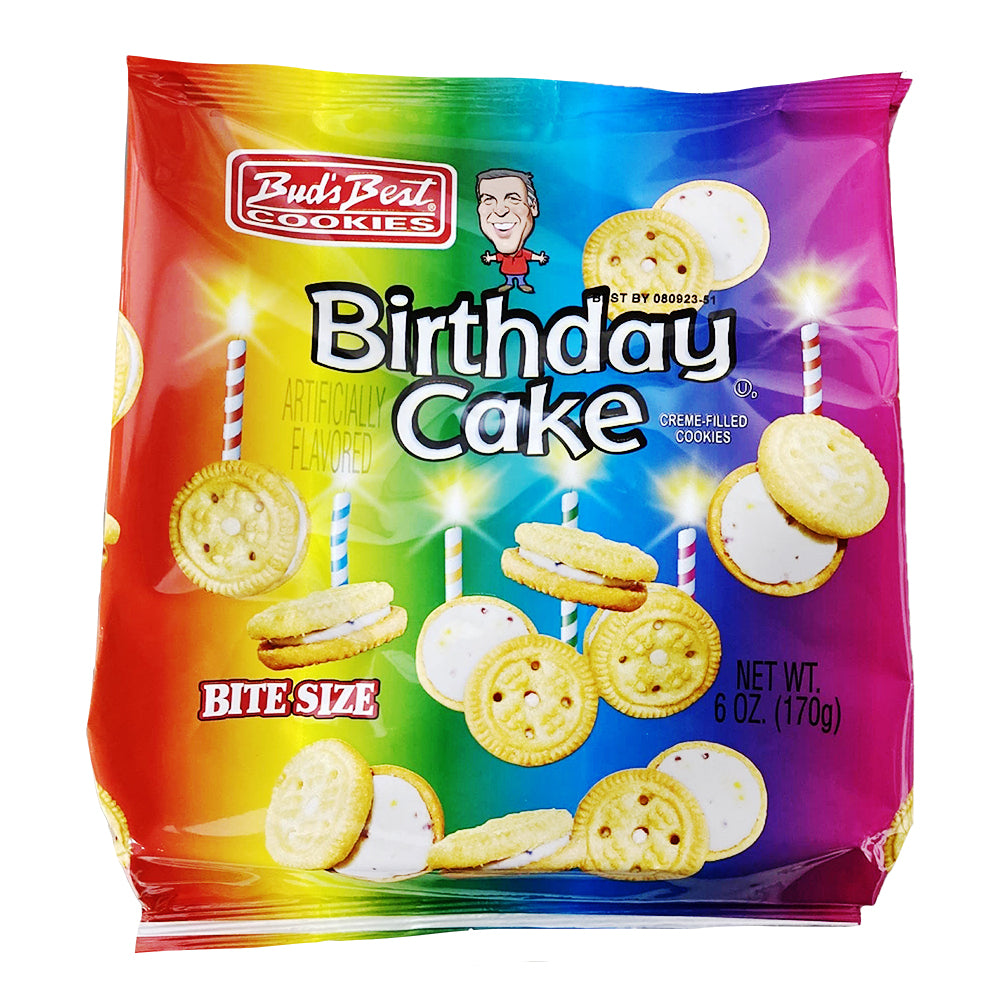 Bud's Best Cookies Birthday Cake - 6oz | Candy Funhouse – Candy Funhouse US