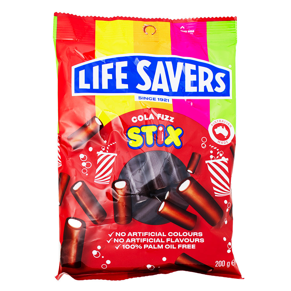 Lifesavers Stix Cola Fizz (Aus) - 200g | Candy Funhouse US
