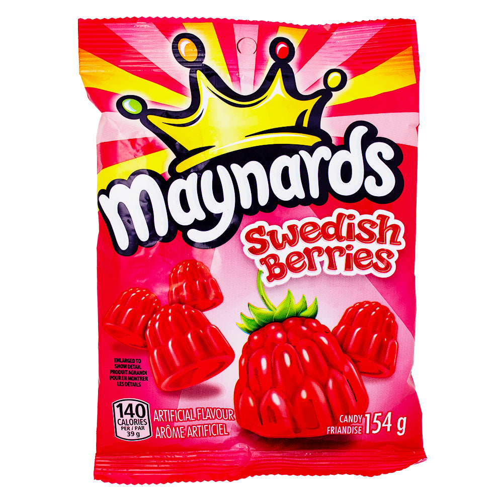 Maynards Swedish Berries | Canadian Candy | Candy Funhouse US