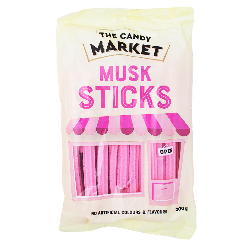Australia Candy Market Musk Sticks - 200g (Aus) | Candy Funhouse ...