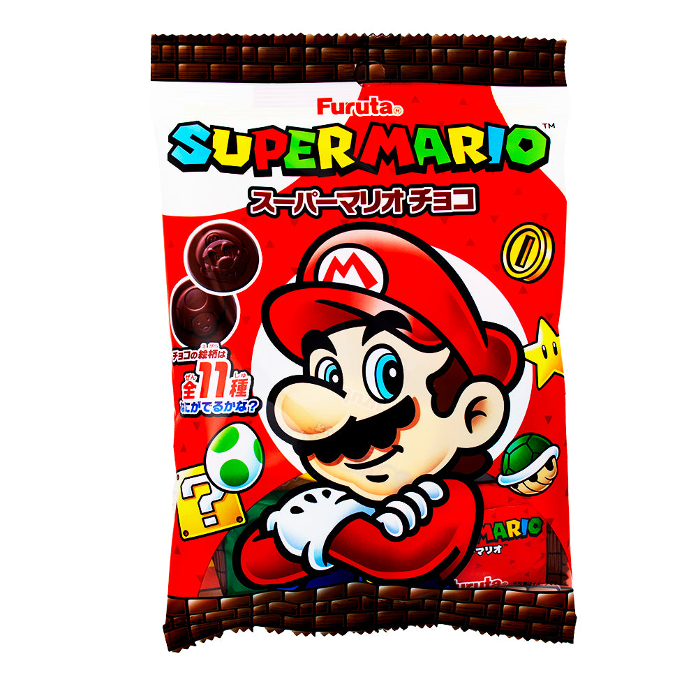 Furuta Super Mario Chocolate Coins (Japan) - 40g | Candy Funhouse ...