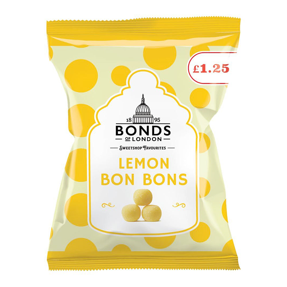 Bonds Lemon Bon Bons (UK) - 130g | Candy Funhouse – Candy Funhouse US