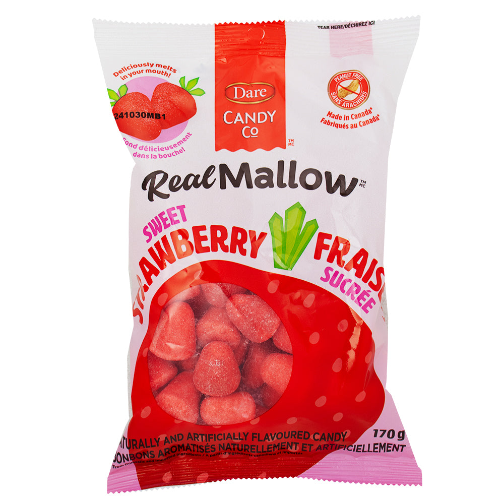 Dare Real Mallow Sweet Strawberry Candy | Candy Funhouse – Candy ...