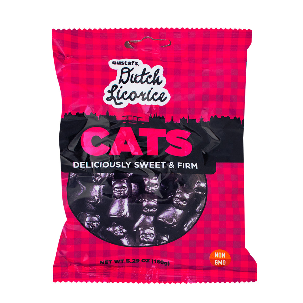 Gustaf's Licorice Cats - 5.29oz | Candy Funhouse US