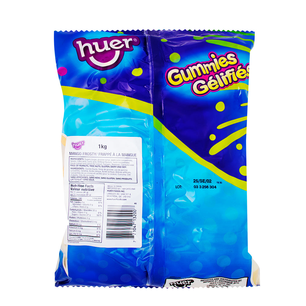 Huer Mango Frosty Gummies - 1kg | Candy Funhouse – Candy Funhouse US