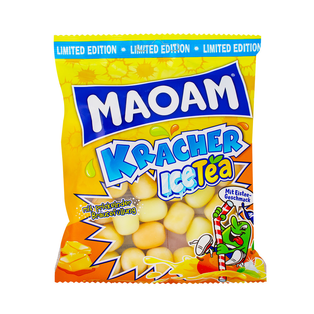 Maoam Kracher Fizzy Ice Tea Candy - 200g | Candy Funhouse – Candy ...