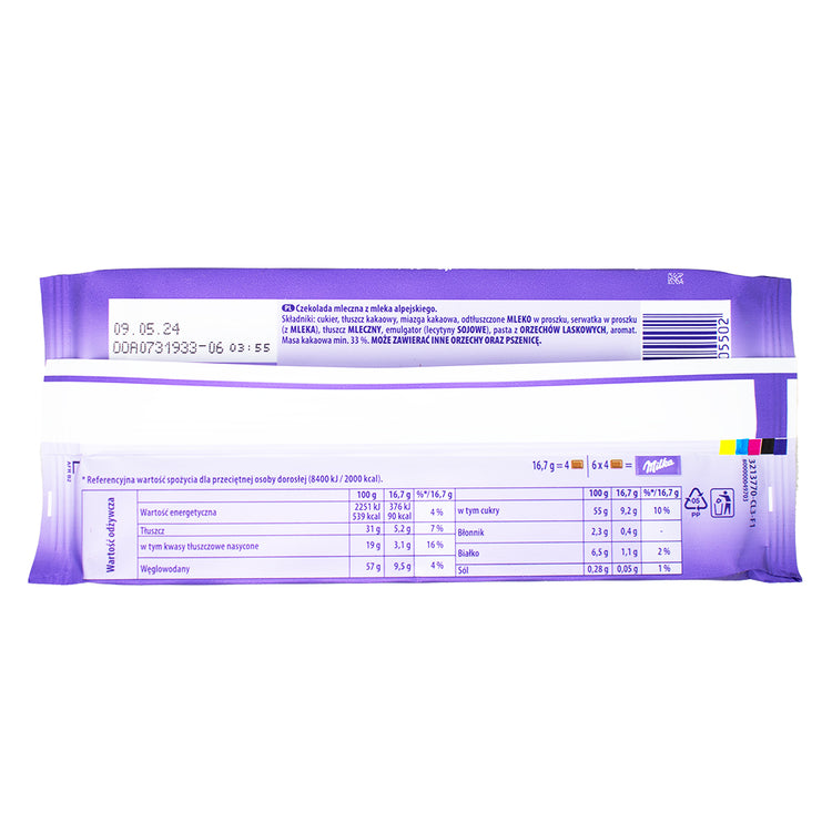 Milka Alpine Milk Chocolate Bar | Candy Funhouse – Candy Funhouse US