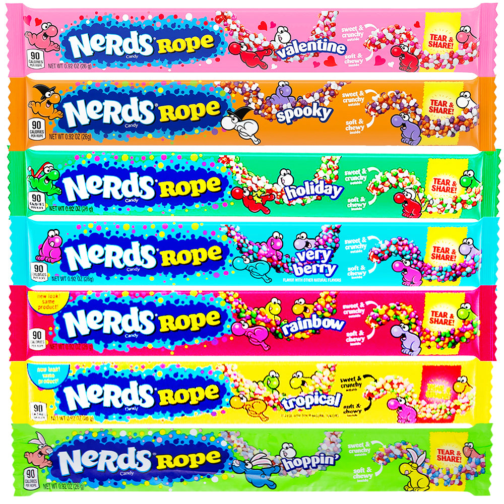 Nerds Rope - Bundle | Wonka Candy | Candy Funhouse – Candy Funhouse US