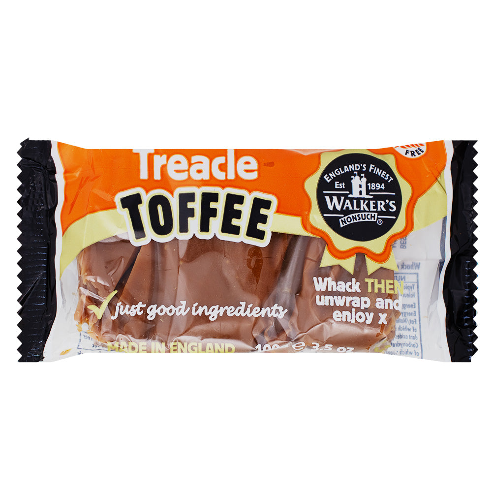 Walker's Treacle Toffee Bars UK - 100g | Candy Funhouse – Candy Funhouse US