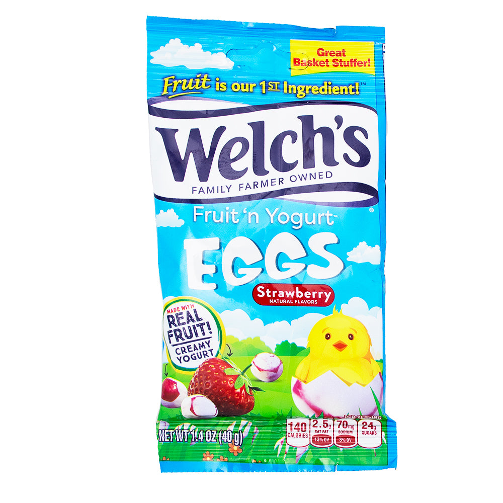 Welch's Easter Fruit'n Yogurt Eggs - 1.4oz – Candy Funhouse US