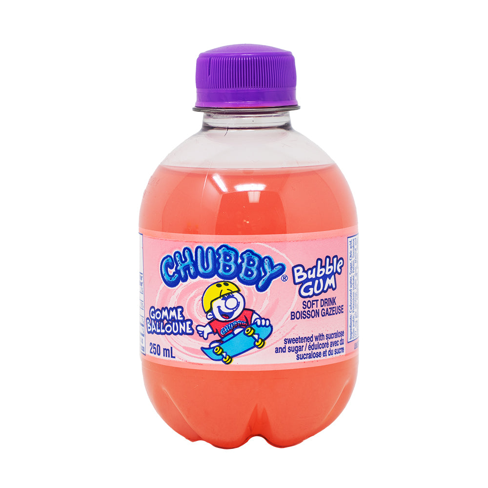 Chubby Bubble Gum Soda - 250mL | Candy Funhouse – Candy Funhouse US