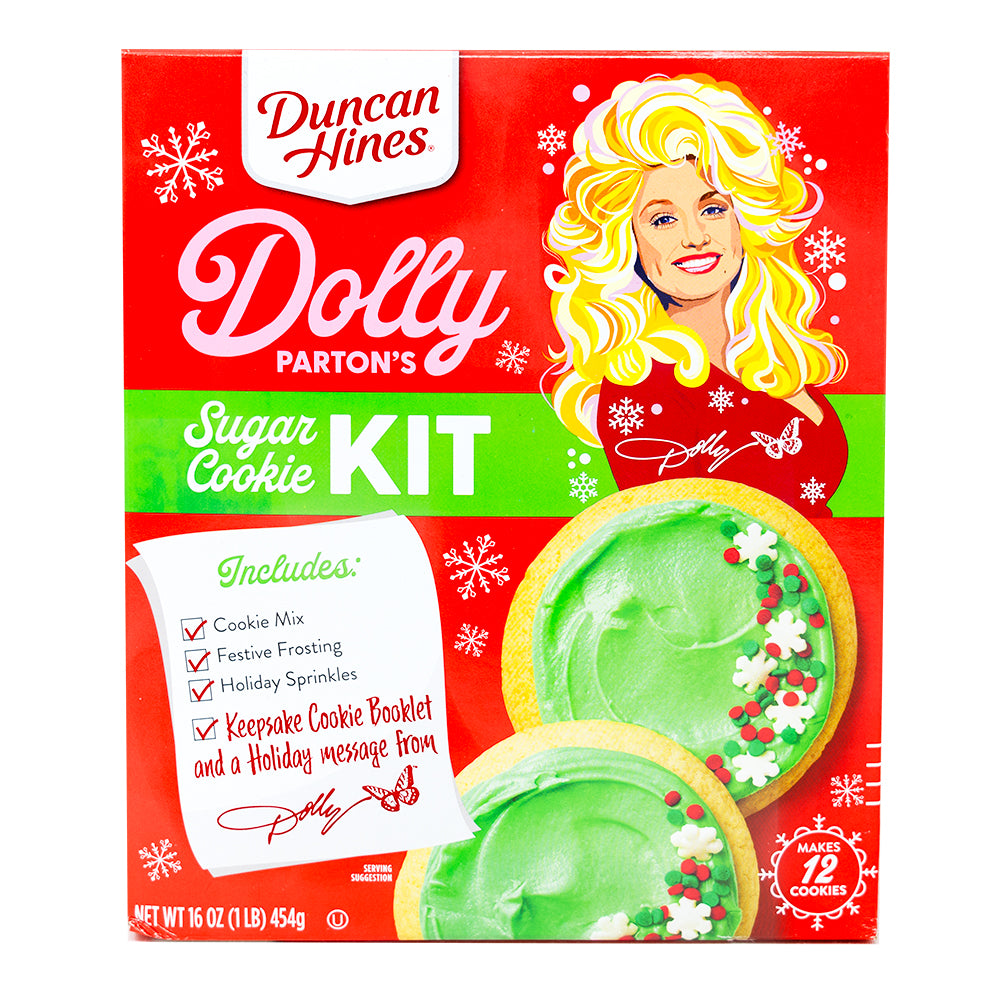 Dolly Holiday Sugar Cookie Kit - 16oz | Candy Funhouse – Candy Funhouse US