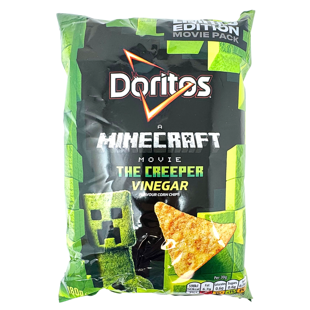 Doritos Minecraft The Creeper Vinegar Chips (UK) | Candy Funhouse US