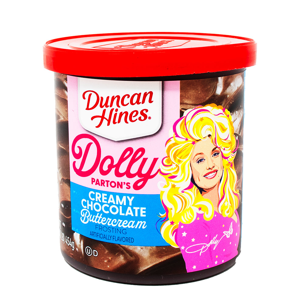 Dolly Parton Chocolate Buttercream Frosting - 16oz | Candy Funhouse ...