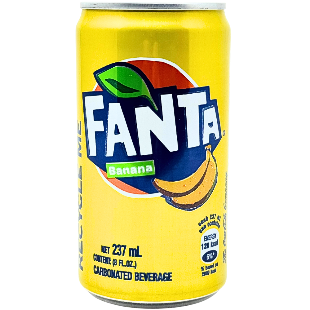 Fanta Banana (China) - 237mL | Candy Funhouse US