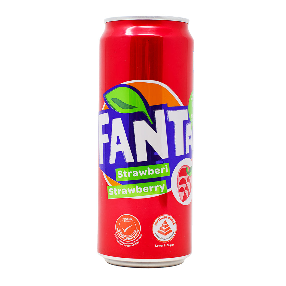 Fanta Strawberry Soda (Malaysia) 320mL | Candy Funhouse – Candy Funhouse US