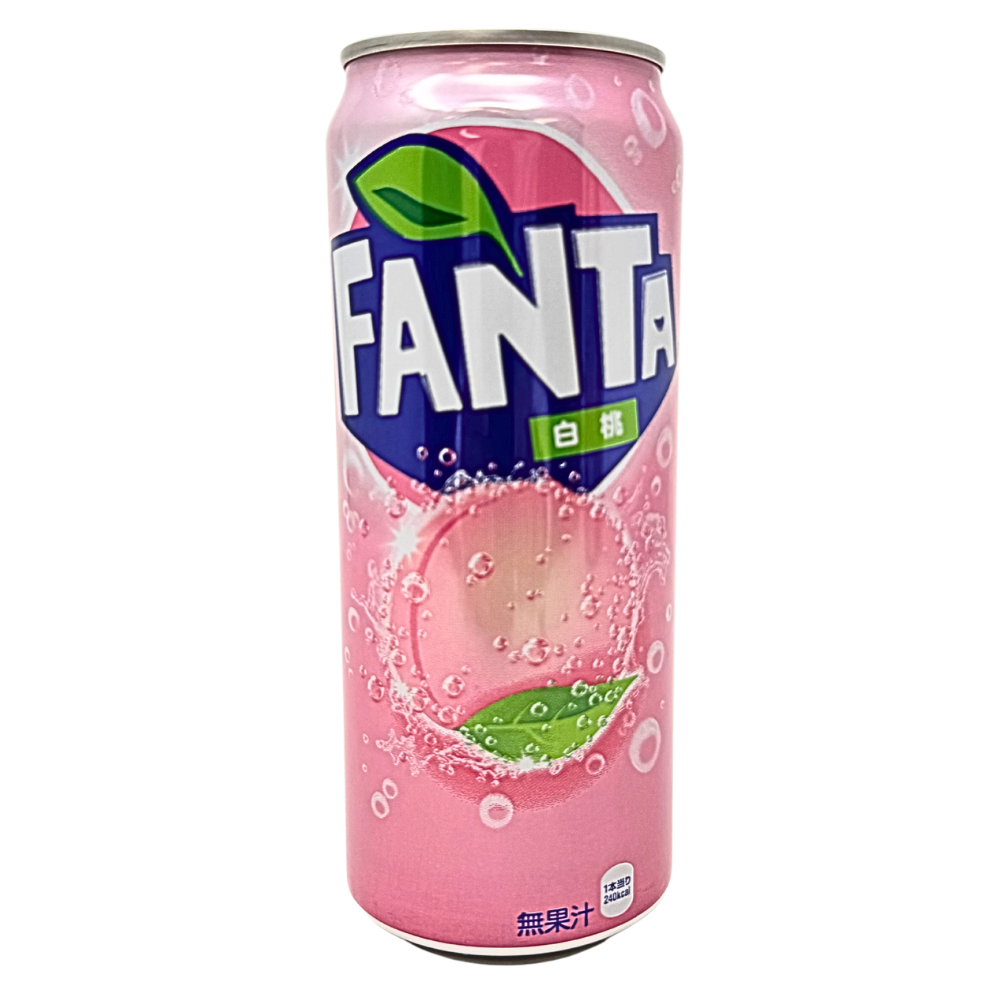 Fanta White Peach (Japan) - 500mL | Candy Funhouse US
