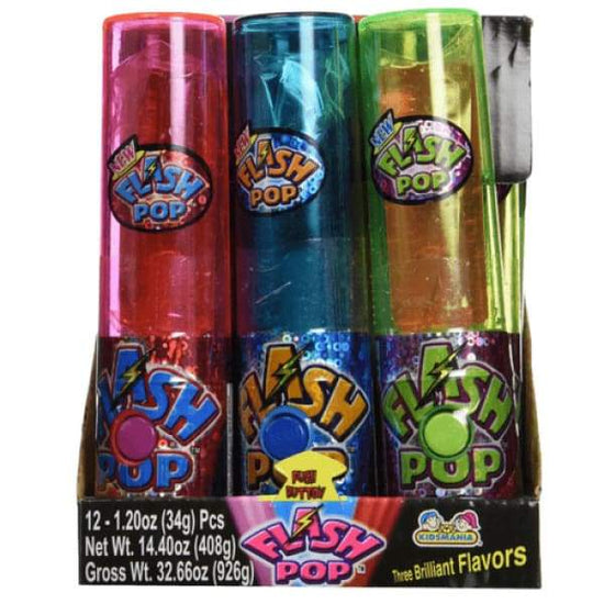 Kidsmania Flash Pop - 34g | Lollipop | Candy Funhouse – Candy Funhouse US